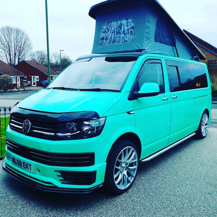Scooby Is Our Fully Converted Vw T6 Lwb & Solar ! - Southampton