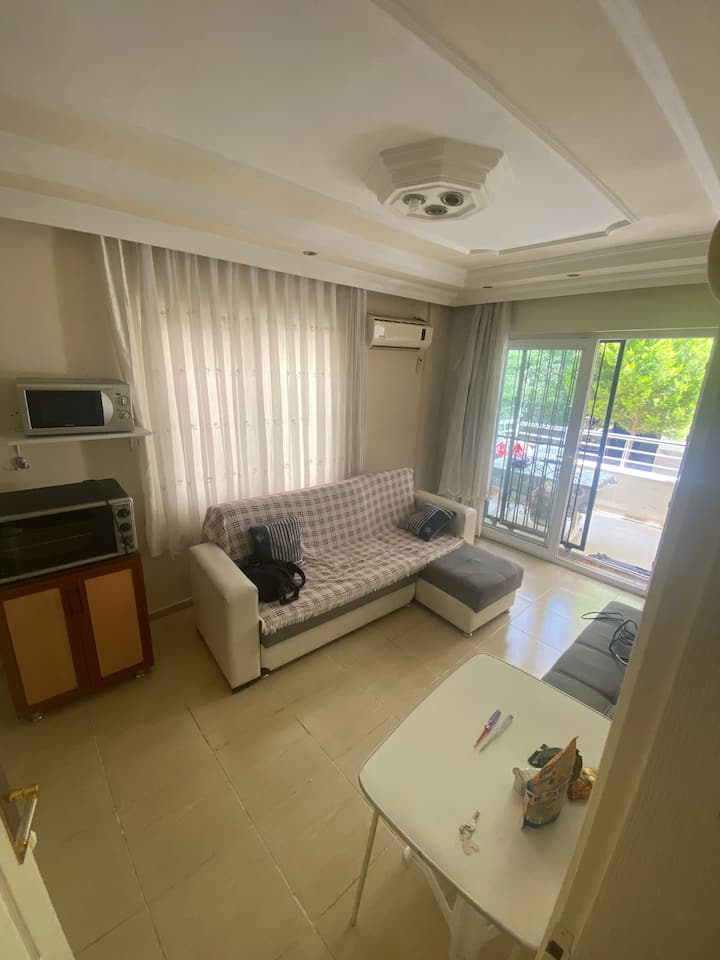 Didim Altınkum Plajına Yürüme Mesafesinde 1+1 - Didim