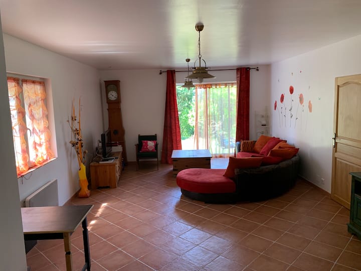 Maison De Campagne Chaleureuse Avec Jacuzzi - Bram