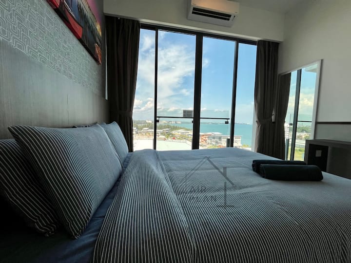 Pd D'wharf Cosy Suite 3 - Seaview (Up To 6 Pax) - 포트딕슨