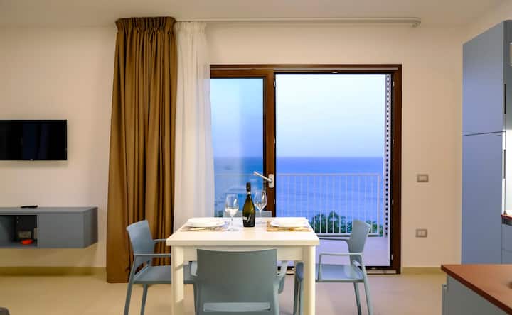 Sol Y Mar- Appartamento "Belvedere" Con Vista Mare - Castellammare del Golfo