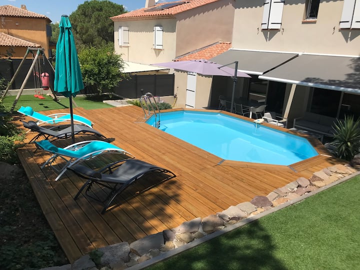 Villa Calme Avec Piscine Privée - Roquebrune-sur-Argens
