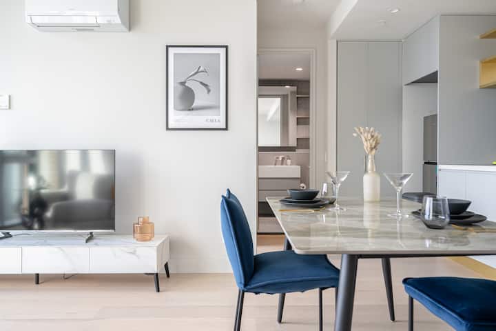 Elegant 1b Apt In Central Melbourne W Unreal View - Melbourne