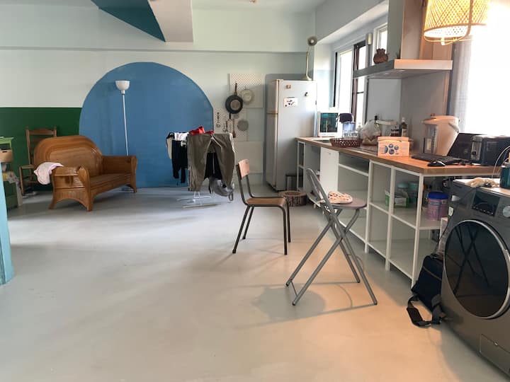 Open From June ‘25: Loft In Turquoise Vibe - 岡山區