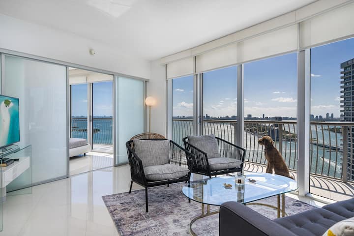Sunrise Water Views. 2 Bedrooms. @ Komuna_miami - Miami