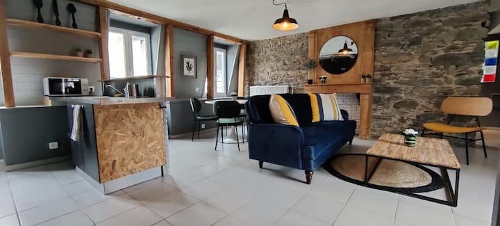 Bel Appartement En Duplex Atypique Et Chaleureux - Morlaix