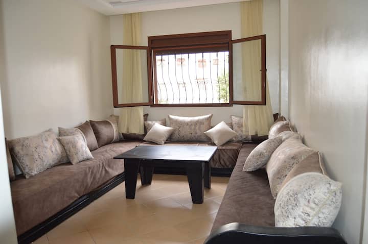 Bel Appartement Avec Terrasse Parfait Pour Séjour - Agadir