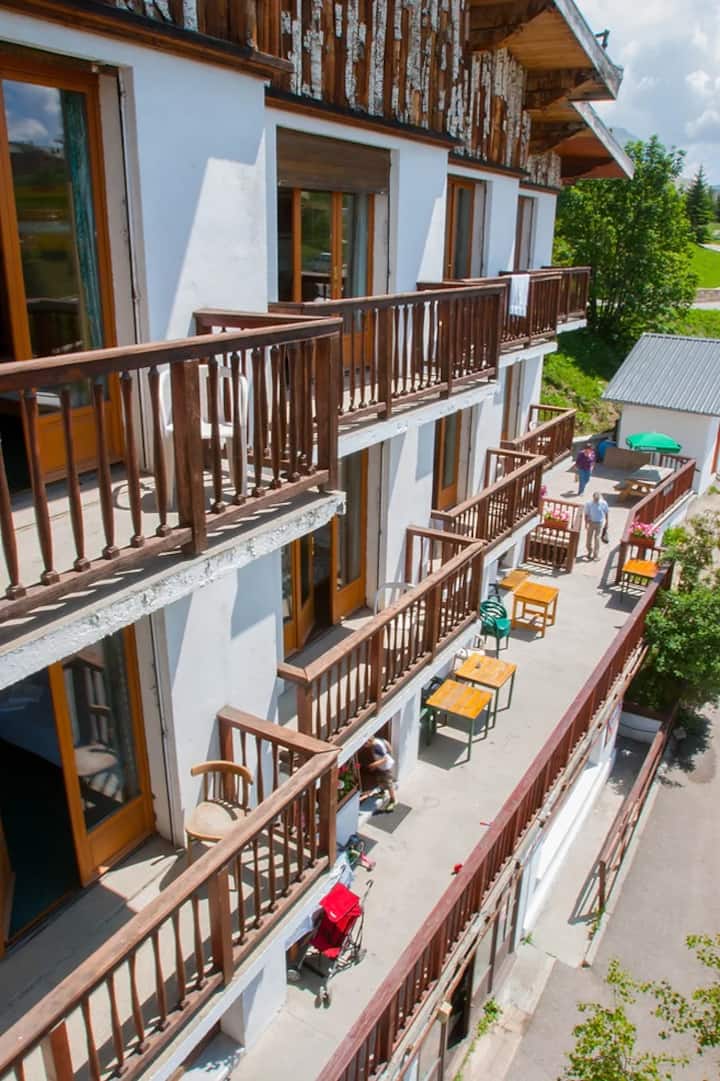 Triple Room W. Balcony At Hotel Le Chamois - Le Bourg-d'Oisans