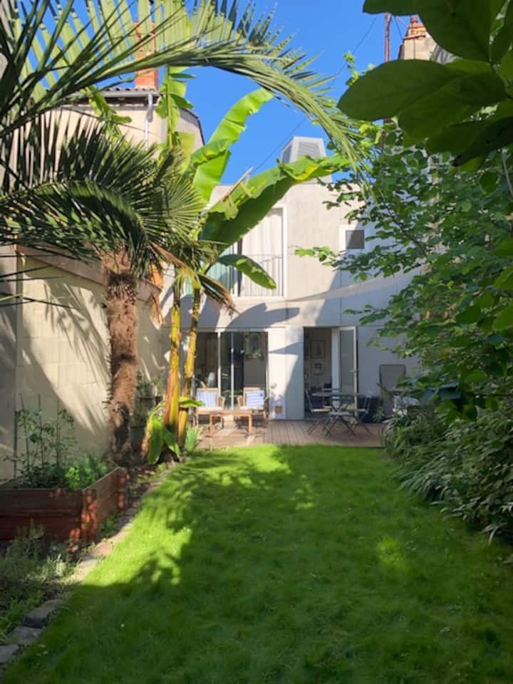Agréable Maison De Ville Avec Jardin - Floirac