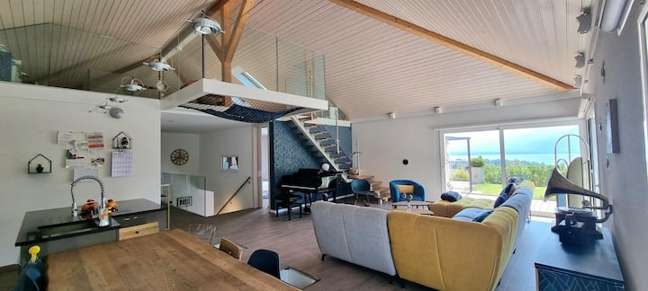 Superbe Villa Familiale Avec Vue Sur Lac+montagnes - Montreux