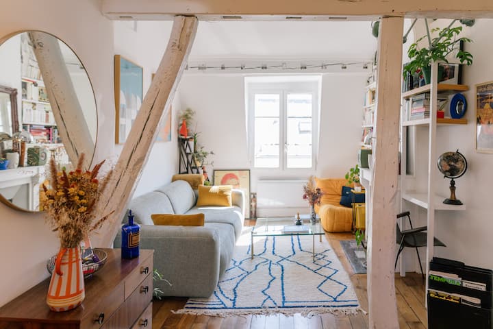 Arty & Atypical Flat In Le Marais Paris - Quartier latin