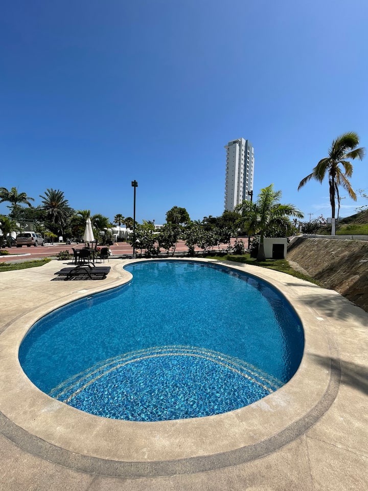 Hermoso Apartamento En Ocean Club Playas - Playas