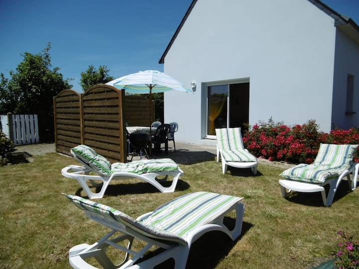 Loctudy 29750 Maison Bleue Lesconil Pont L'abbé - Loctudy