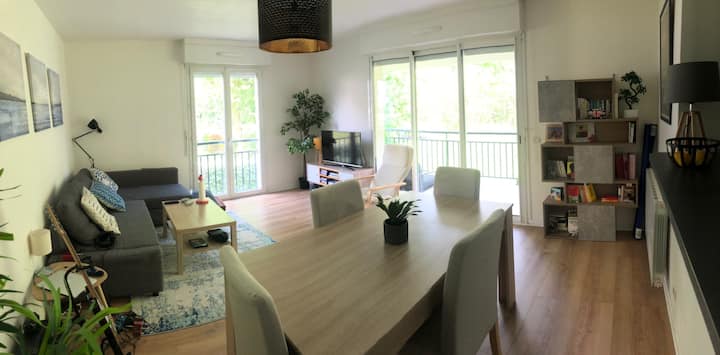 Superbe Appartement T3 à Bayonne Face à La Nature - Bayona, Francia