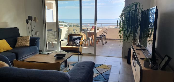 #New T3 4 Pers+vue Mer 2 Terrasses Ombre+soleil - L'Île-Rousse