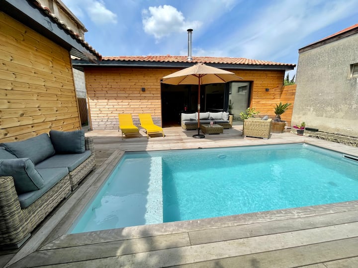 Magnifique Villa Avec Piscine Et Jardin - Bègles