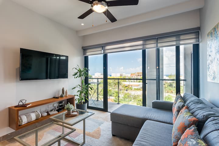 1br In Top Location W Ocean View - Playa del Carmen