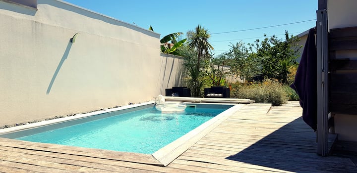 Villa Familiale Avec Piscine, 4 Kms Océan - Labenne