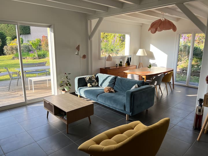 Maison Familiale Avec Piscine 7 Voyageurs - Messimy