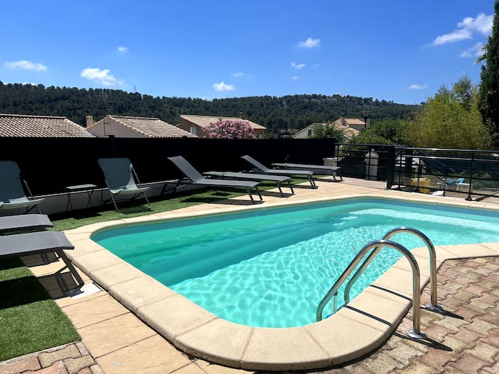 Lou Garlaban - Bas De Villa / Jardin Et Piscine - Cassis