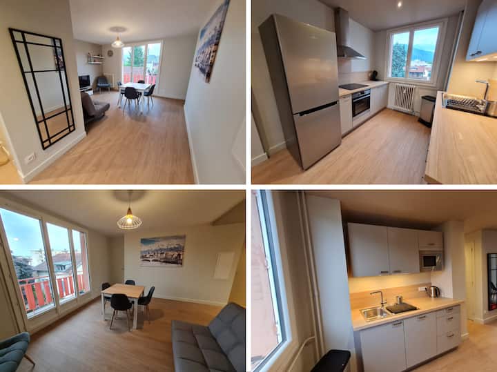 T5 Moderne Et Lumineux Proche Stade Des Alpes - Grenoble