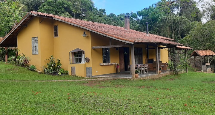 Ampla Casa De Campo C/piscina Perto De São Roque - Araçariguama