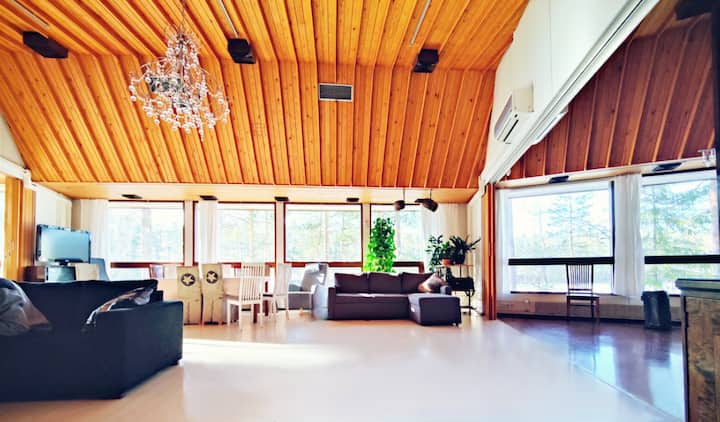 Peaceful 3-bed Scenic Retreat - Nurmijärvi
