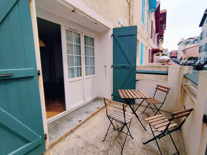 T2 Hyper Centre-proche Plage-terrasse - Biarritz