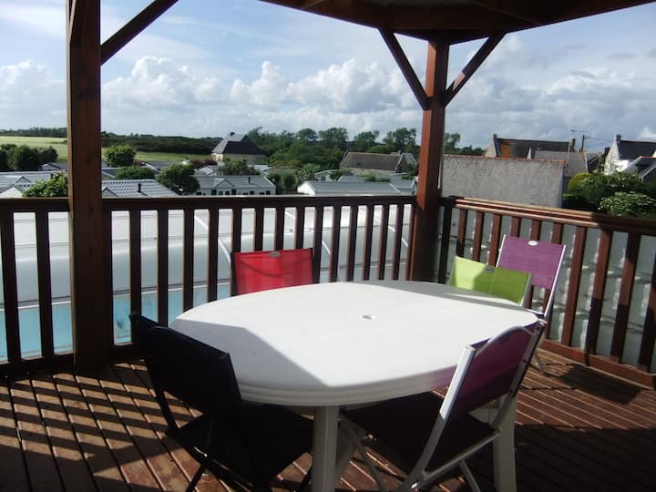 Appartement 1 Chambre Proche Mer Avec Terrasse - Erdeven