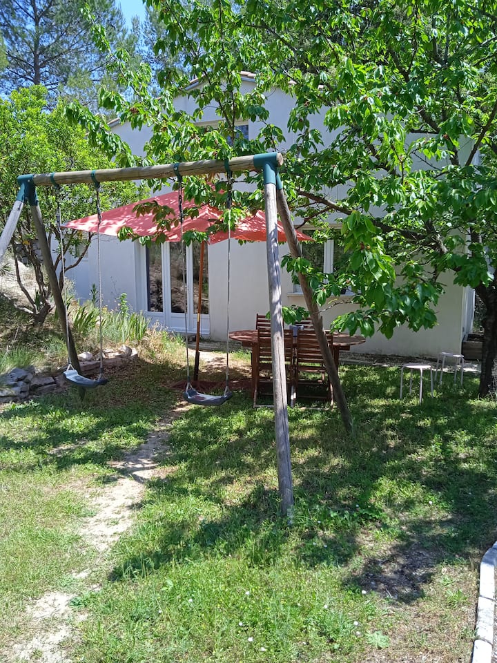 Maison Du Sud, Soleil Oliviers Garrigue Et Piscine - Claret
