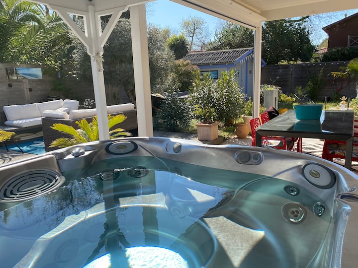 Magnifique Villa Avec Jacuzzi à La Hume - Gujan-Mestras