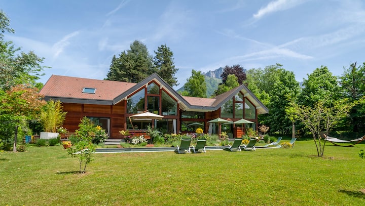 Villa Ambre | Piscine, Grand Jardin, Lac à Pied - Annecy