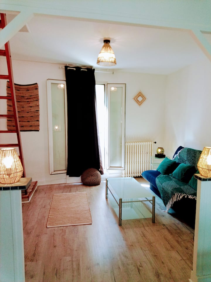 Casa Verde !!! Studio Avec Patio Au Coeur De Brive - Brive-la-Gaillarde