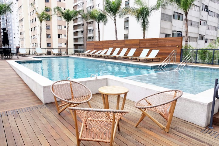 Apê Perfeito Ao Lado Da Frei Caneca - 2 Piscinas! - Brazil