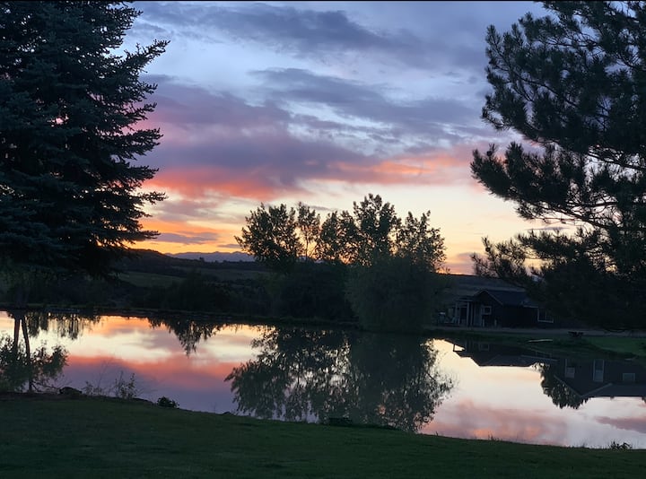 Cozy Cabin On Working Ranch - Navajo State Park, Arboles