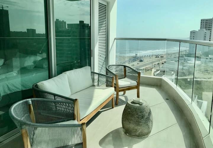 Luxury 2 Bdrm 2bath With Beach Access - Cartagena