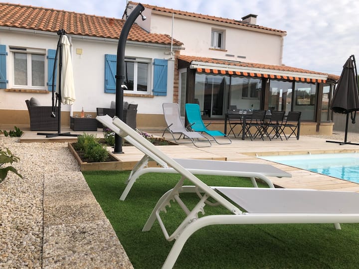 Noirmoutier Maison Chaleureuse Avec Piscine . - Noirmoutier-en-l'Île