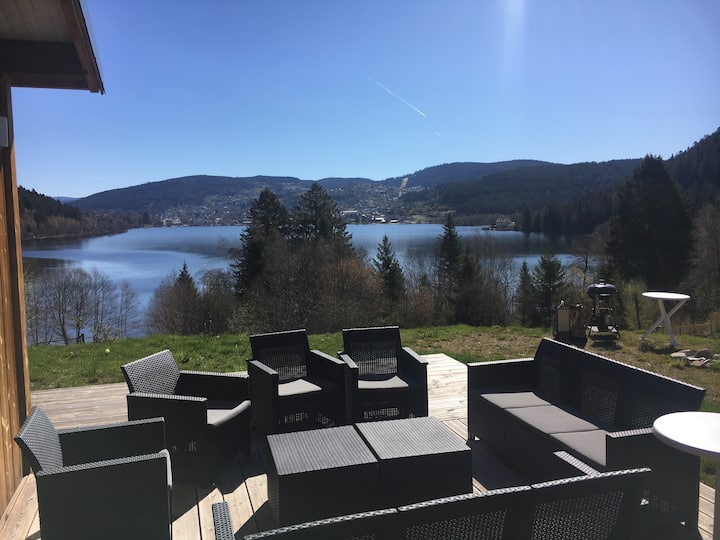 Chalet 7 Pers Vue Exceptionnelle Sur Le Lac - Gérardmer