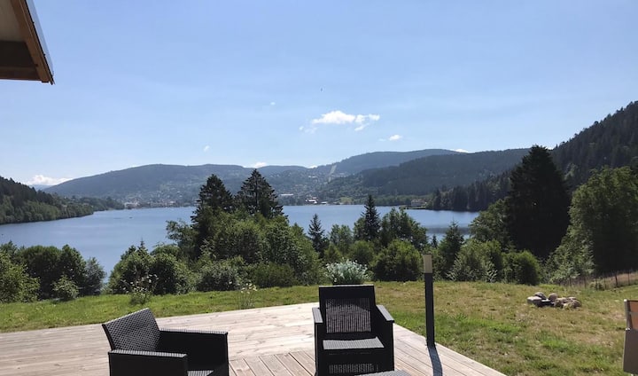 Chalet 7 Pers Vue Exceptionnelle Sur Le Lac - Gérardmer