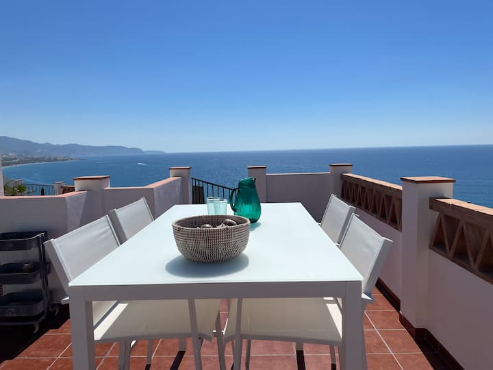 Nerja Fantastic Ocean View, Big Terraces 360 Degr. - Torrox Costa