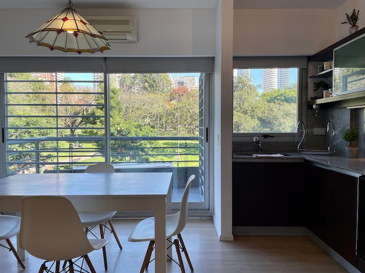 Chill Spot In Palermo With Parque Las Heras Views - Buenos Aires