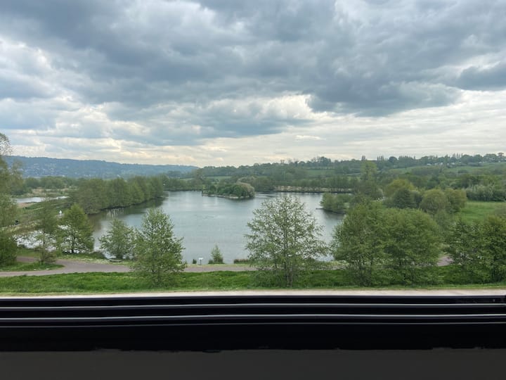 Cézanne Et Sa Vue Imprenable Sur Le Marais. - Villers-sur-Mer