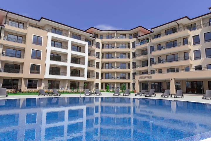Apartment C13 With Pool In Sveti Vlas - Sweti Wlas