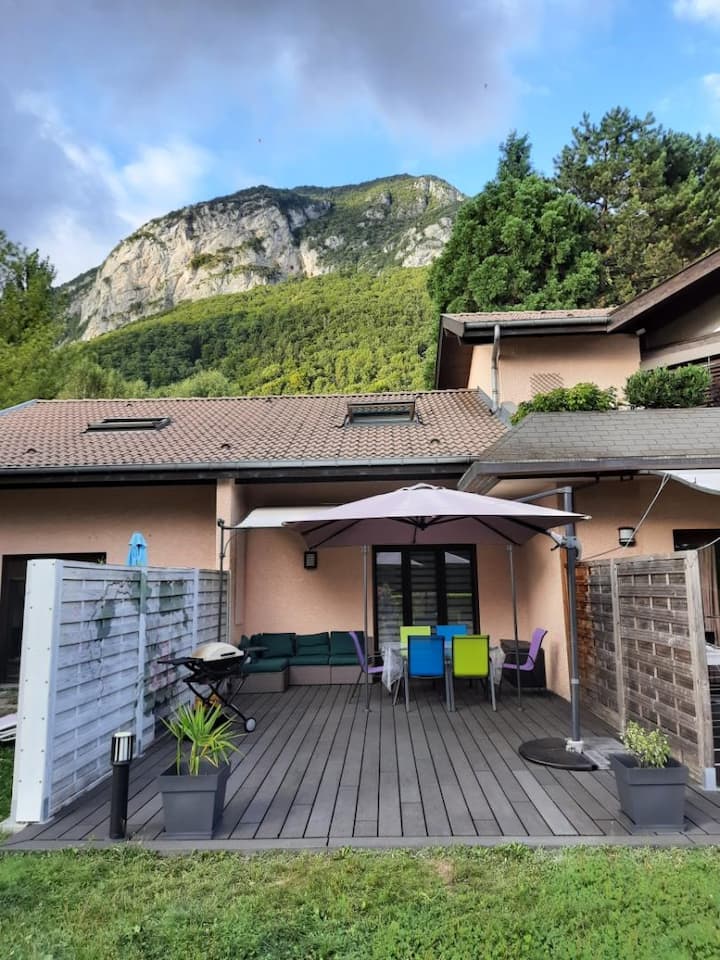 Loft Frais Rénové à 300m Du Lac - Argonay