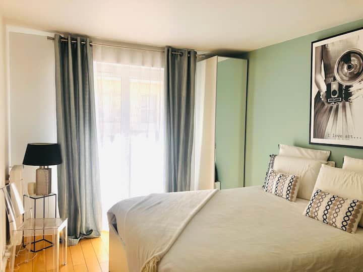 Appartement Familial 80m2- Parking - Paris à Pied - Paris