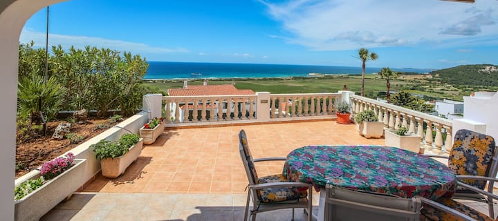 Apartamento De Tres Habitaciones Con Vistas Al Mar - Cala Galdana