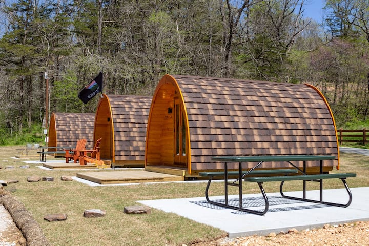 Tiny Cabin - Nod Pod With Trail Access - Bella Vista, AR