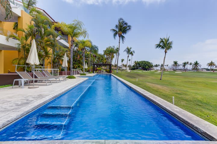 El Tigre Deluxe, 2br, With Large Terrace, Golf Vie - Nuevo Vallarta