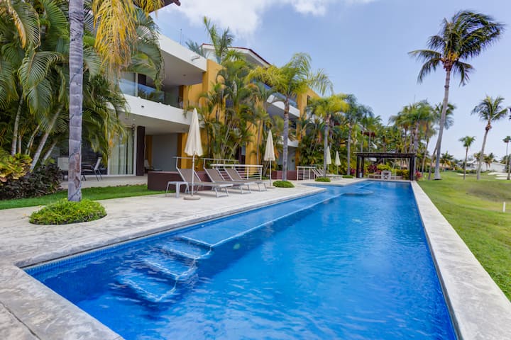 El Tigre Deluxe, 2br, With Large Terrace, Golf Vie - Nuevo Vallarta