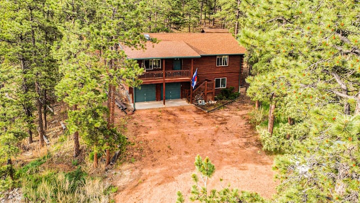 Secluded And Cozy Log Cabin /W Hot Tub + Fire Pit - Cripple Creek, CO